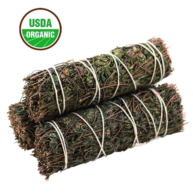 Thyme Sage Smudge Stick (4 in.) – Vida Vavoom